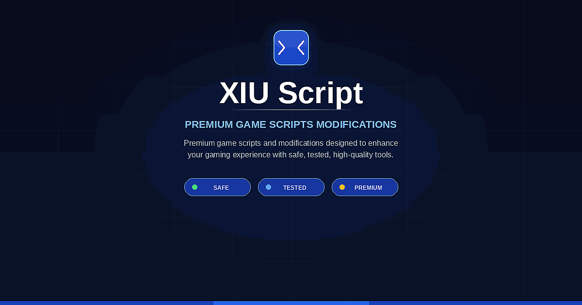 FAQ — XIU Script